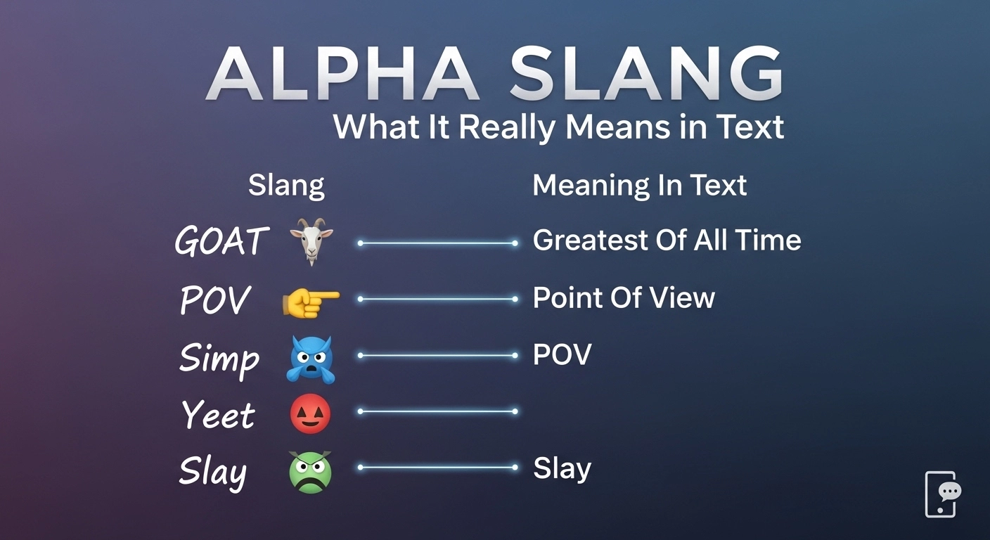Alpha Slang Meaning What It Really Means in Text (2026)